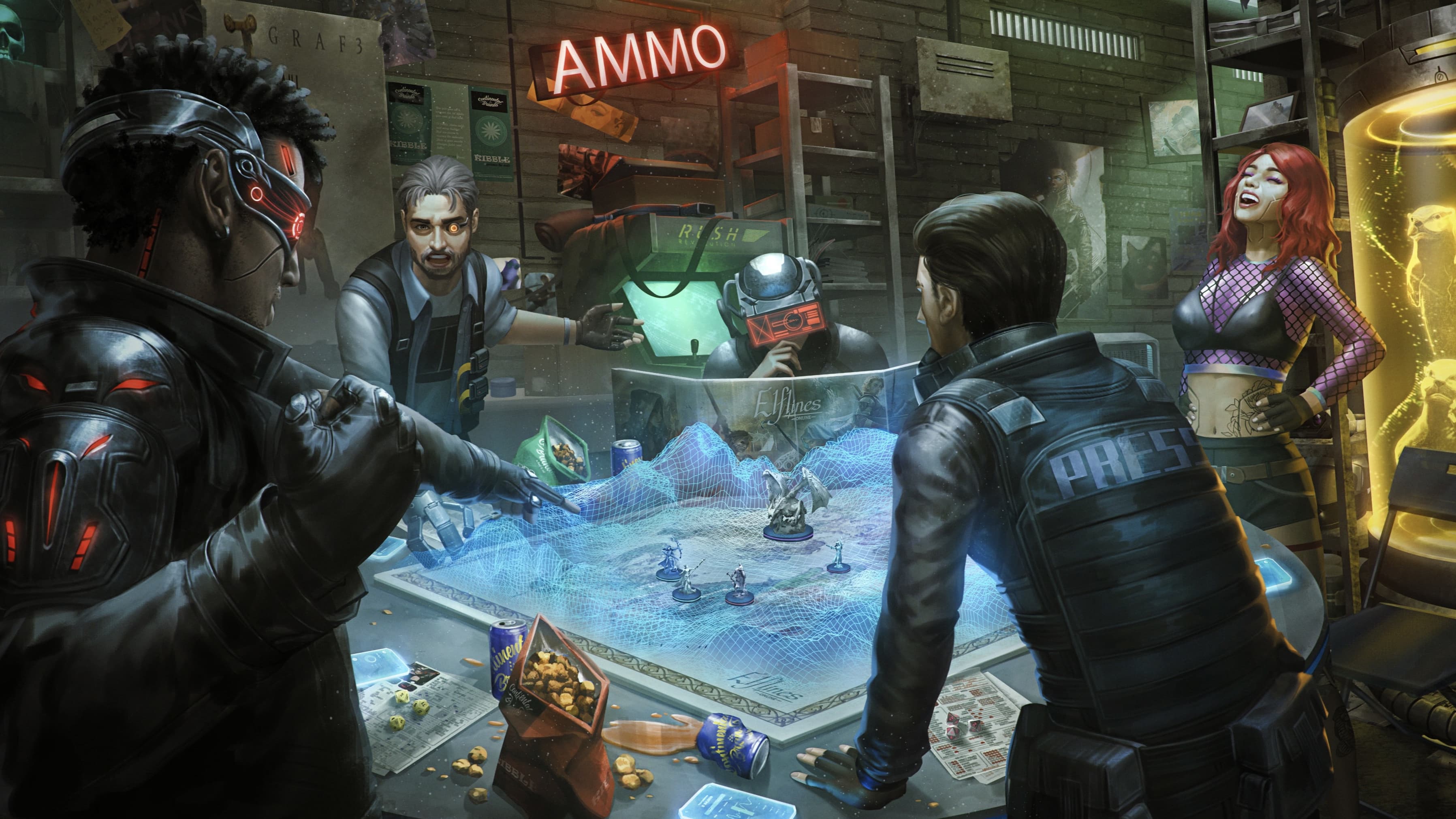 Play Cyberpunk Red Online | Cyberpunk RED | Night City Stories ...