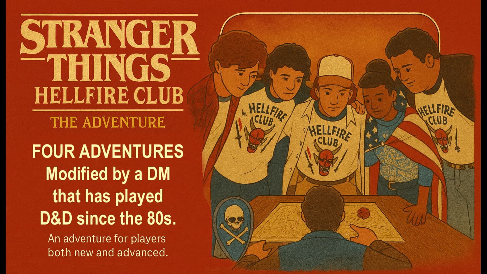 Stranger Things DnD Adventures with the Hellfire Club