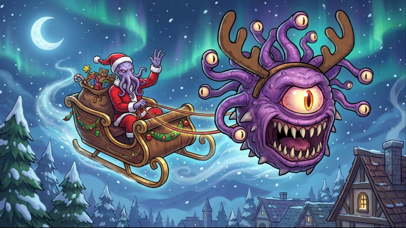 Join Lvl 8 Holiday: Slay the Mind Flayer Santa - Foundry VTT - Dungeons ...