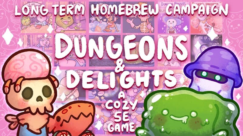 Join Dungeons & Delights - A Cozy D&D 5e Homebrew Adventure - Discord ...