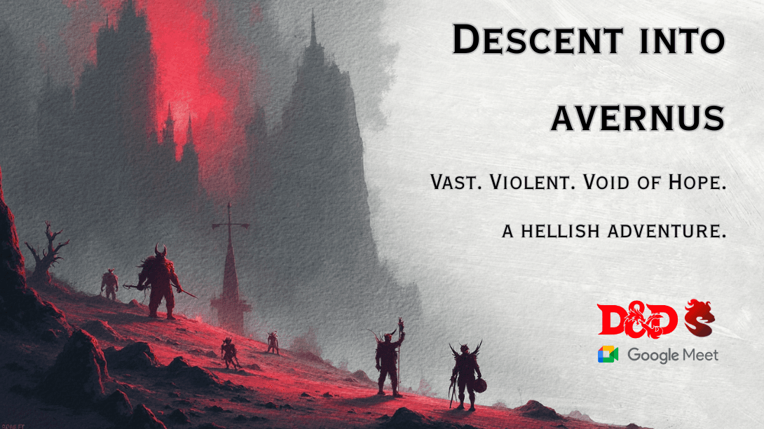 Join 🔥 HELLBOUND: Surviving Avernus - Google Meet / Shard Tabletop ...