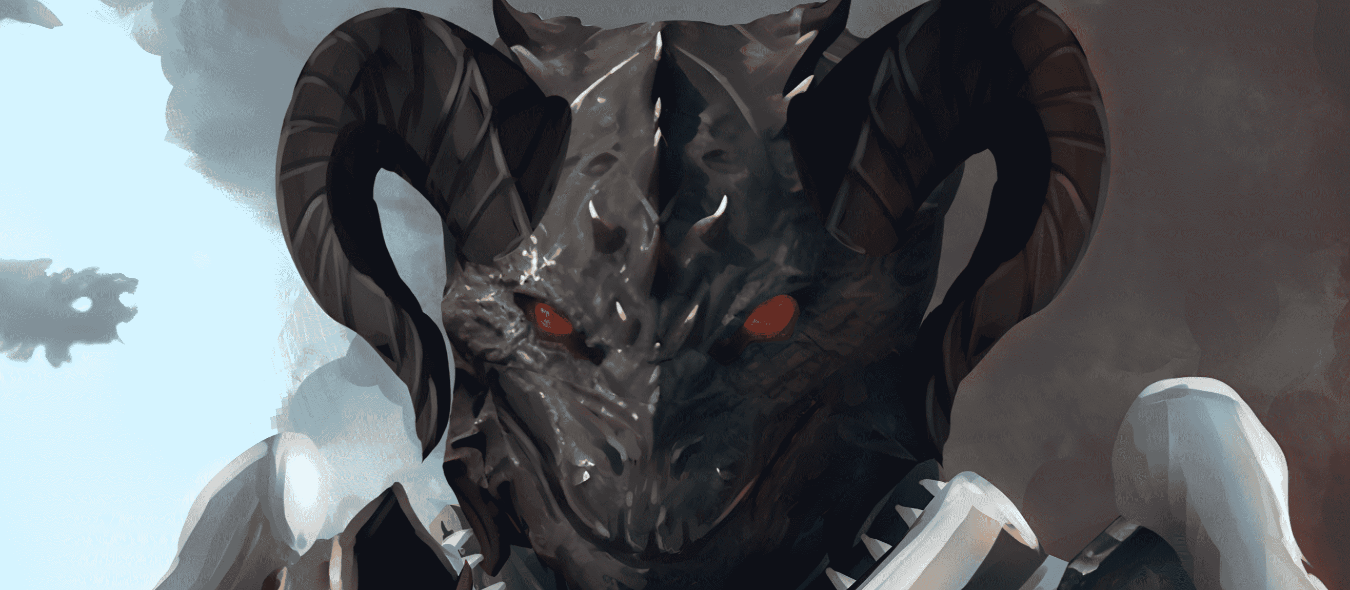 demonic dragonborn