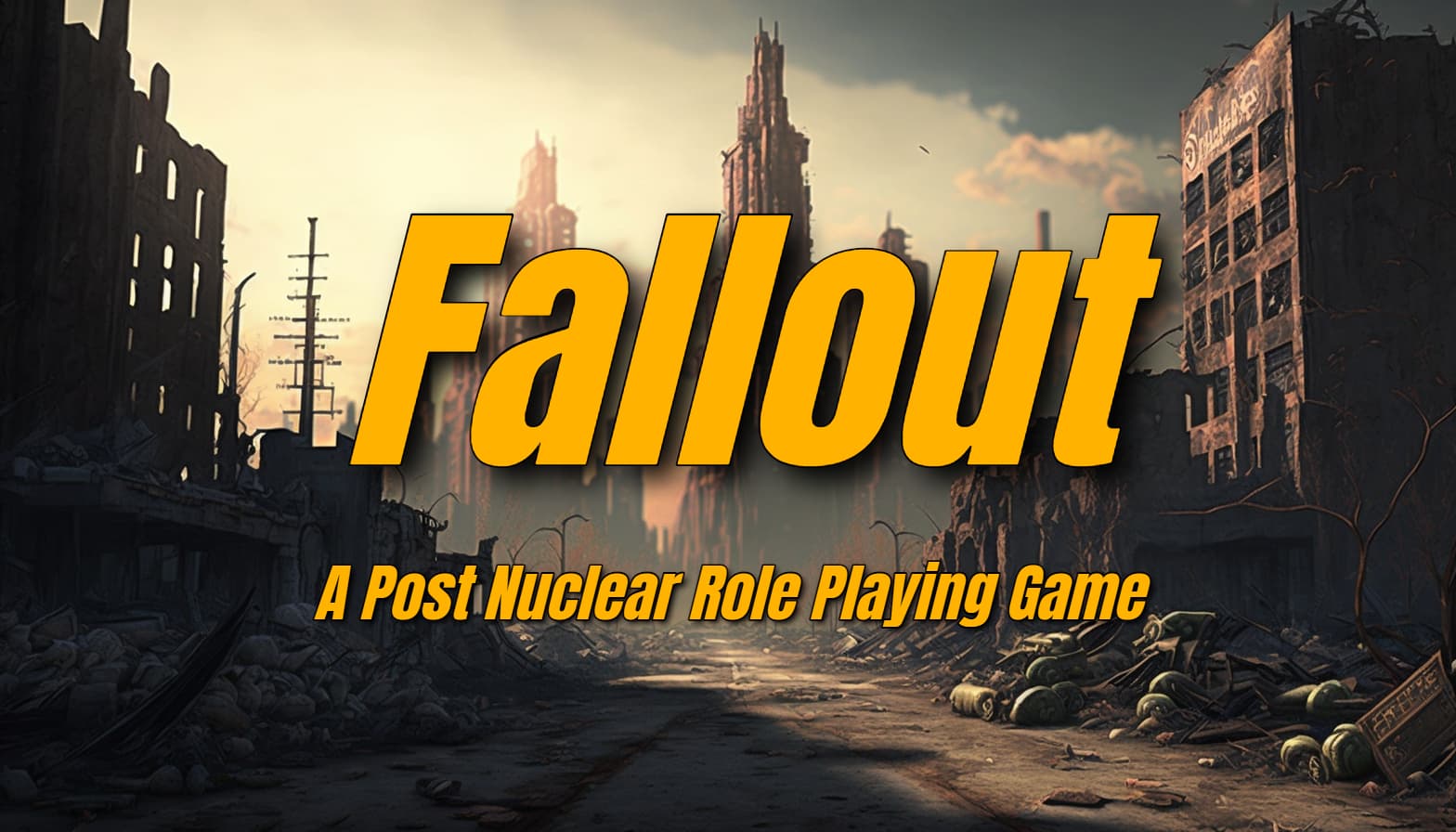 Play Fallout RPG Online | Fallout: A Post Nuclear Role Playing Game