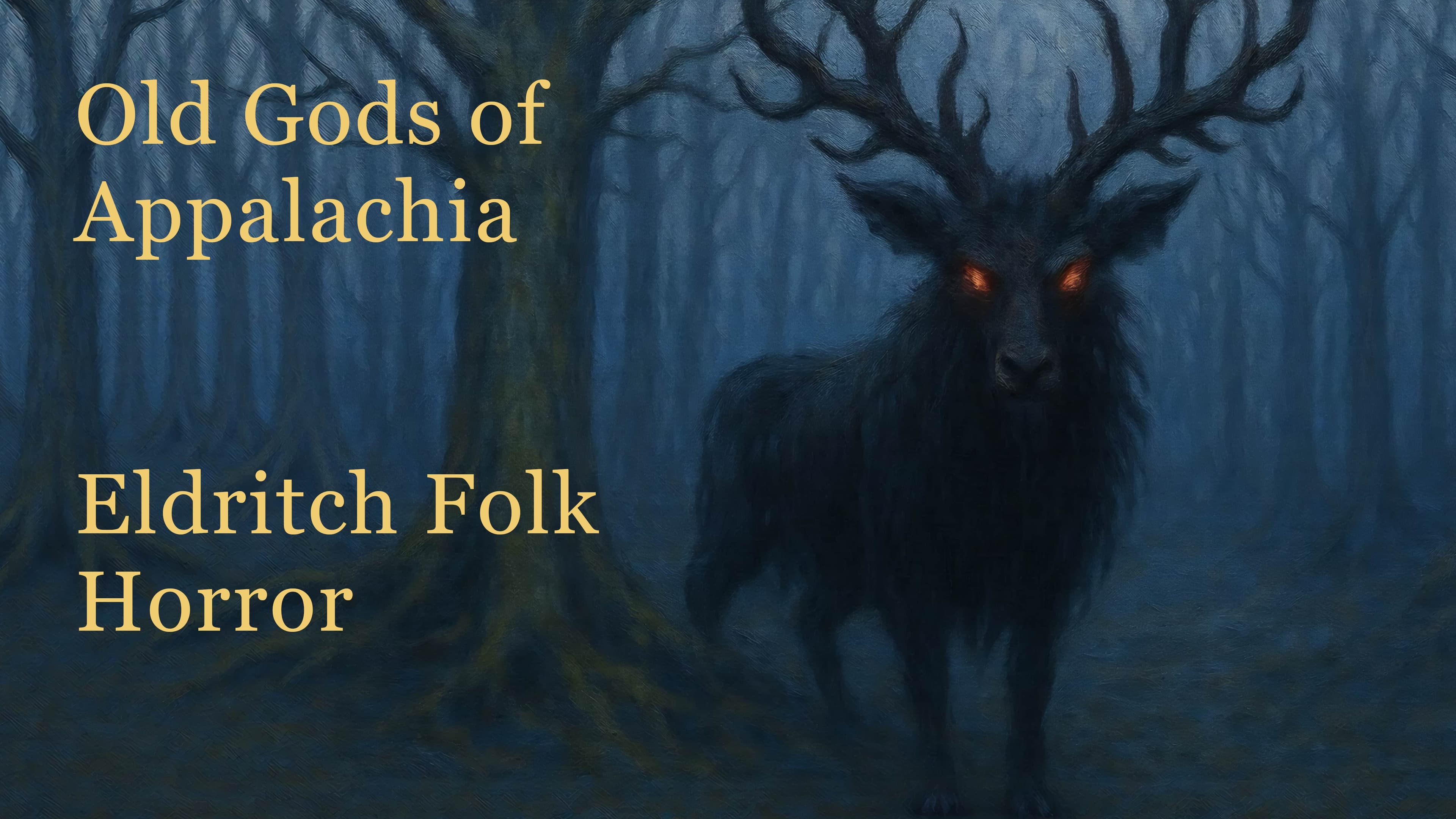 Old Gods of Appalachia: Easy to learn! Eldritch Folk Horror RPG