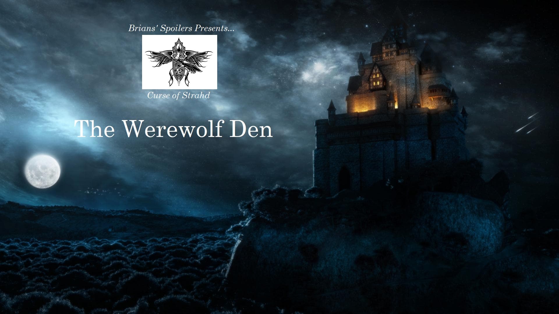 Play Dungeons & Dragons 5e Online | Brian's Spoilers - "The Werewolf ...